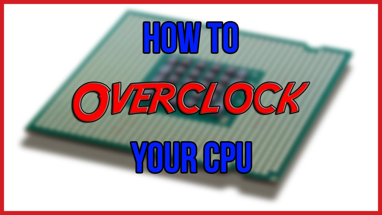 How To Overclock Any AMD CPU [2014] - YouTube