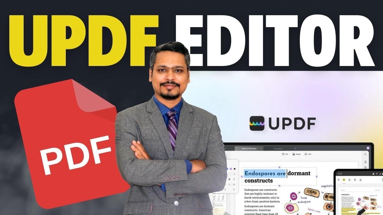Super PDF Editor Software ! UPDF Editor Software Review - YouTube