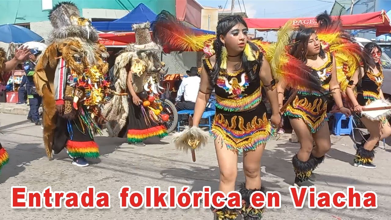 Gran entrada folklórica en Viacha - YouTube