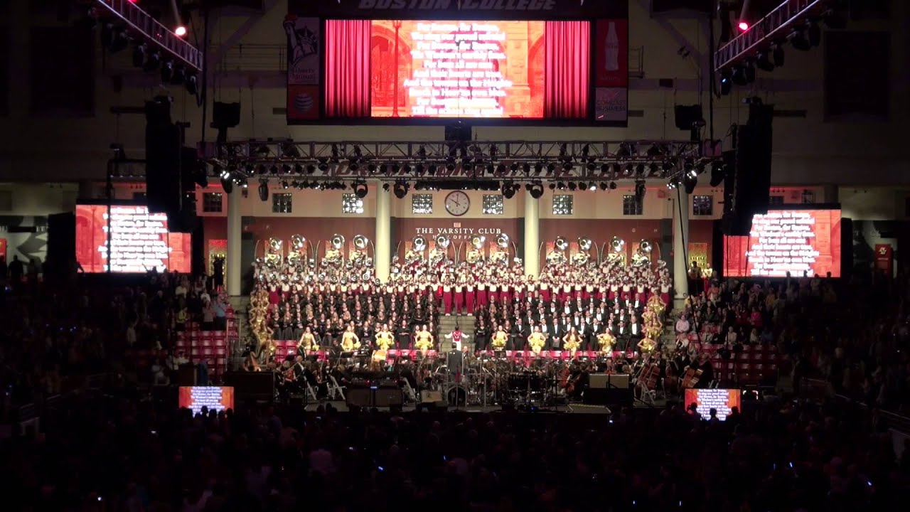 "For Boston" performed by the Boston College Marching Band and ...