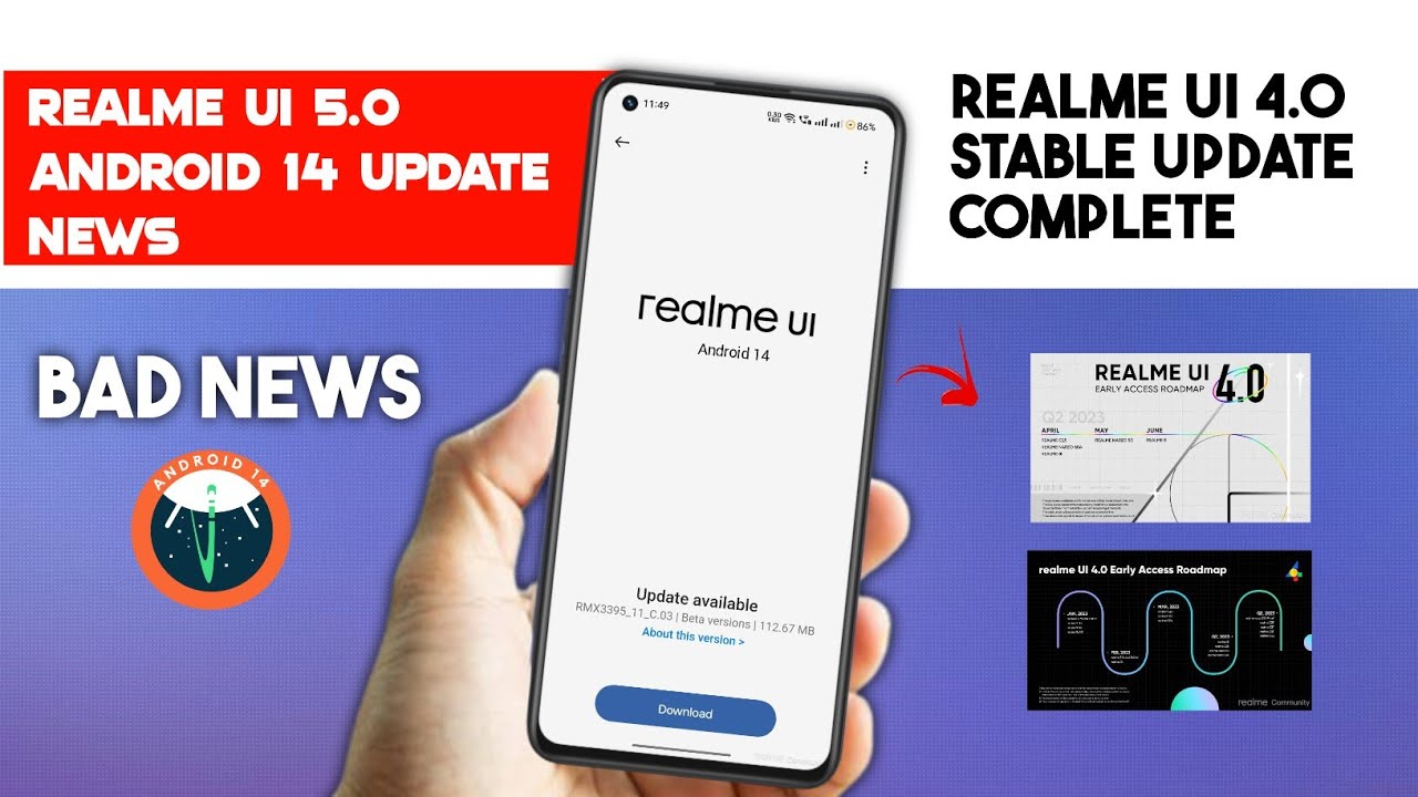 Realme UI 4.0 Stable Update Rollout complete| Realme UI 5.0 Update ...