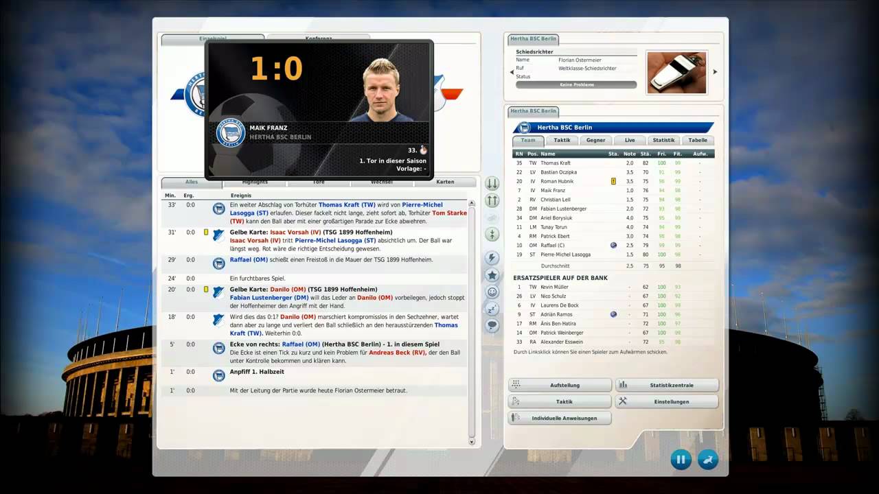 Fußball Manager 12 [#127] - "Bundesliga Alltag - Hoffenheim (H)" [HD ...