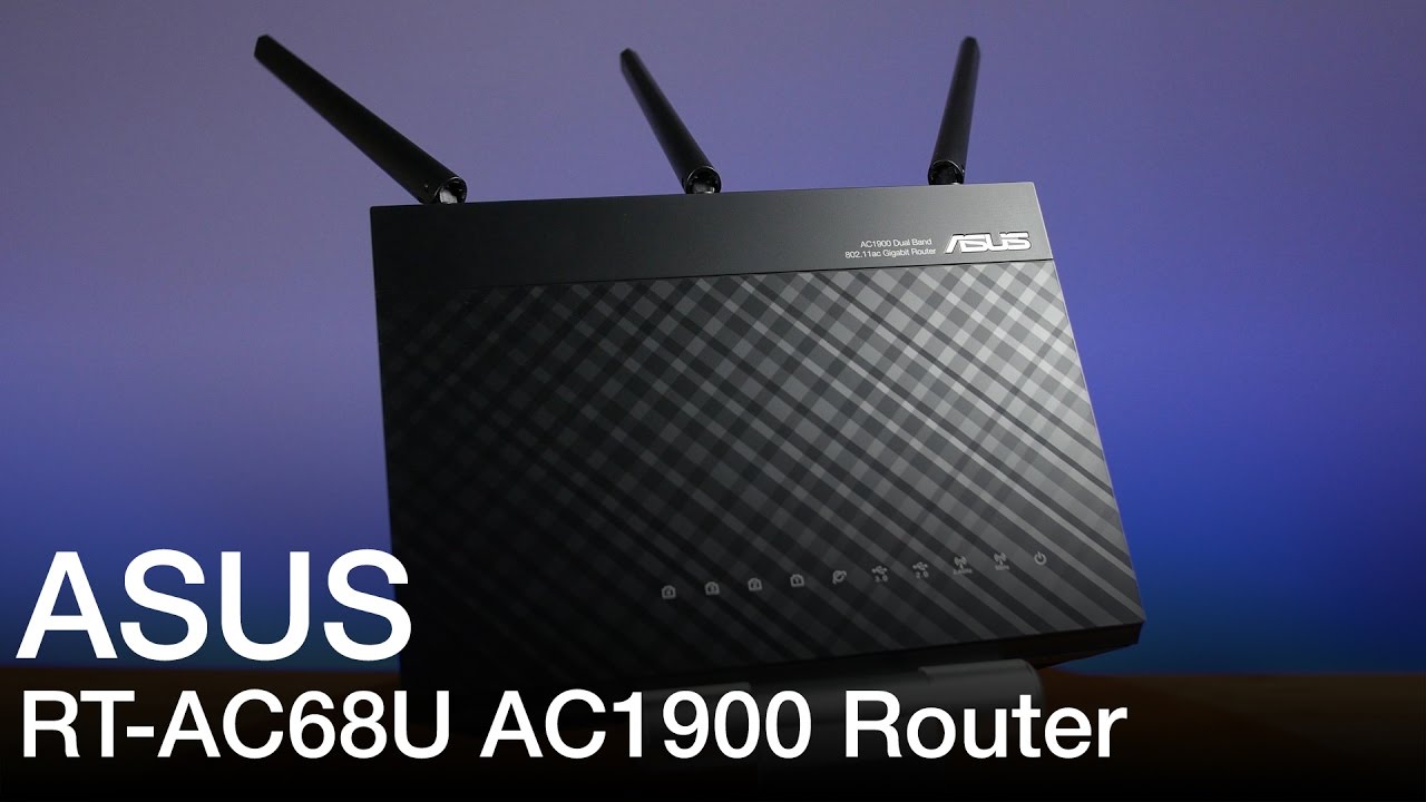 ASUS RT-AC68U AC1900 Dual Band Router Product Showcase - YouTube