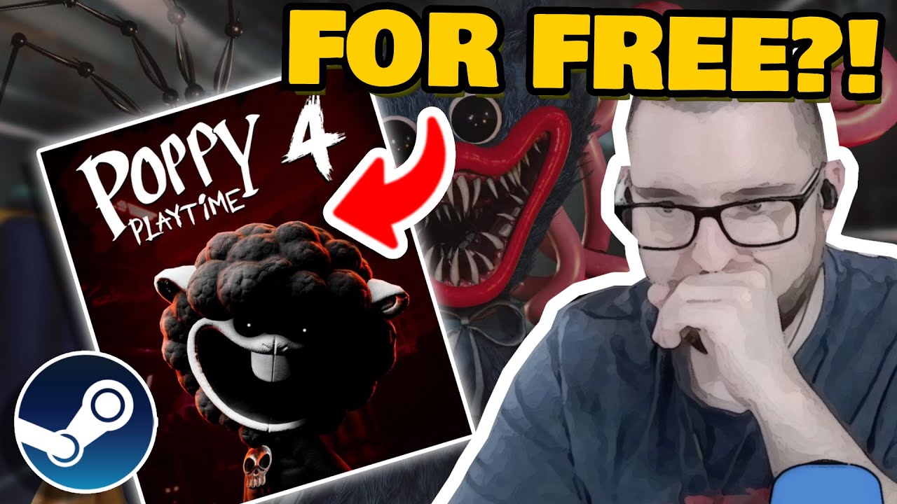 How to get Poppy Playtime Chapter 4 for FREE 😈 Poppy Playtime 4 FULL ...