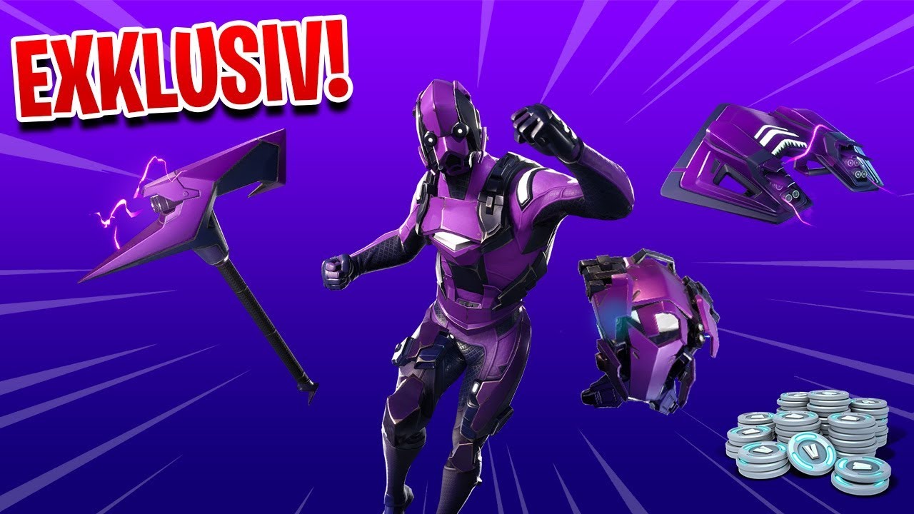 😍 ALLE Infos zum *EXKLUSIV* VERTEX Skin in Fortnite - YouTube