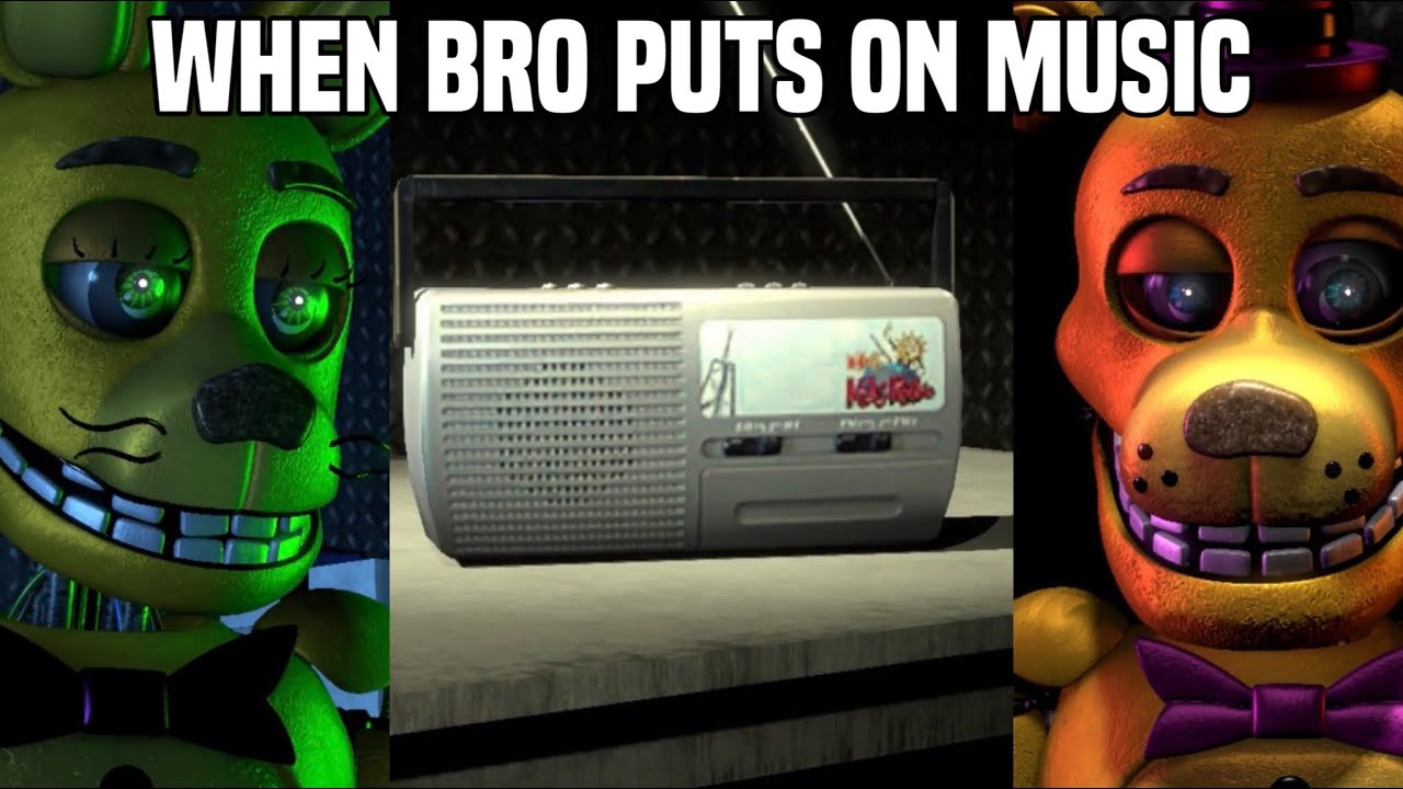 When bro puts on music (SFM ANIMATED) - YouTube