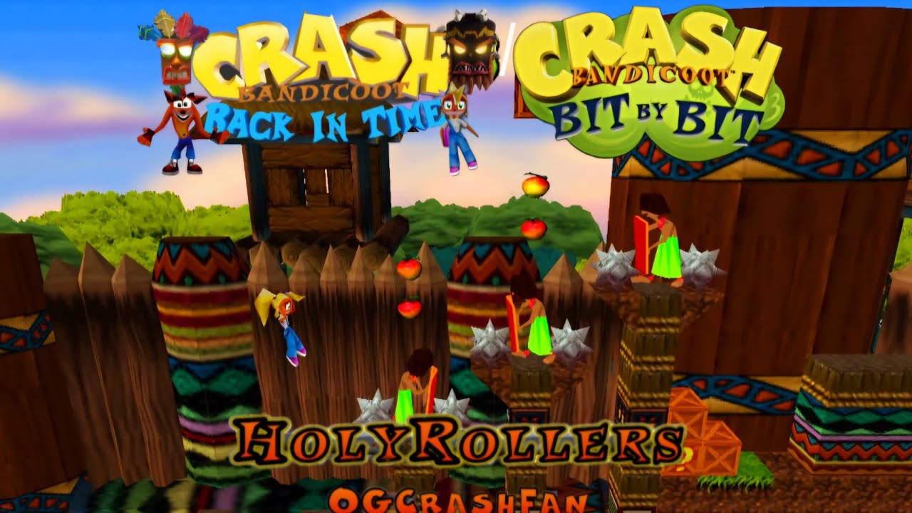 Crash Bandicoot - Back In Time Fan Game: Bit By Bit: Holy Rollers By ...