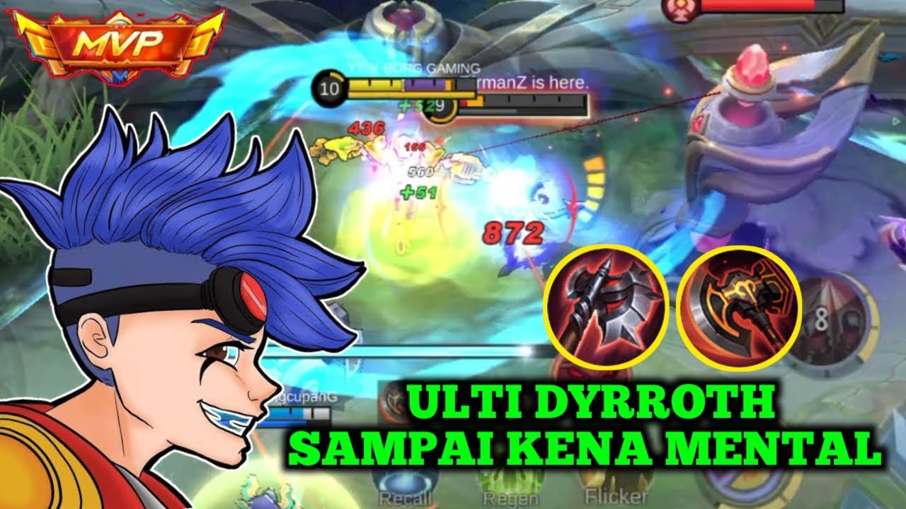 MVP X-BORG‼️DYRROTH EZ BANGET YA GES YA TOP GLOBAL X-BORG - YouTube