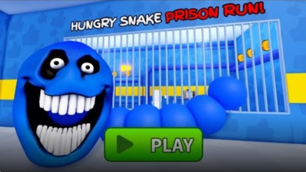 🐛HUNGRY SNAKE PRISON RUN! NEW SCARY OBBY!!!#roblox #obby #scaryobby ...