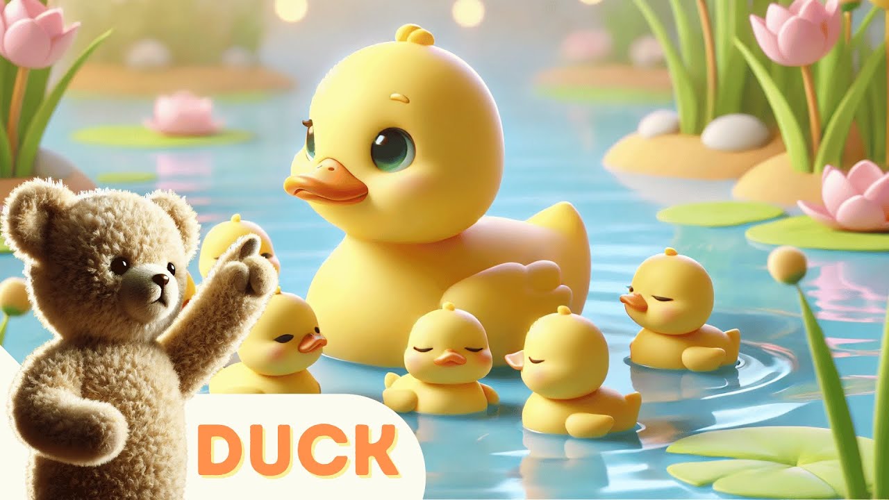 🐤Quack Quack!🐤Learn About Ducks | Fun Duck Song for Babies and Toddlers ...