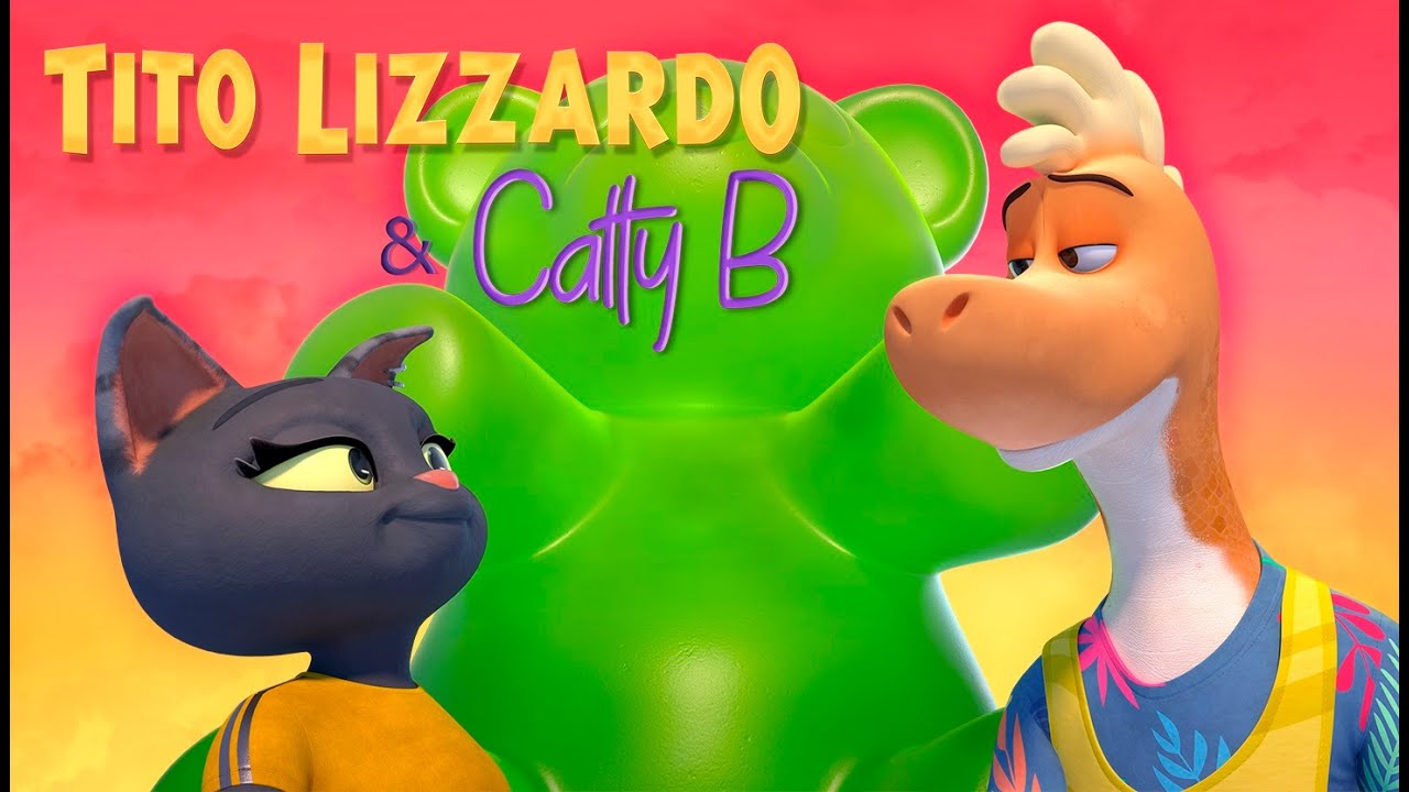 TITO LIZZARDO & CATTY B🦖😻 Golosina – canción original - YouTube