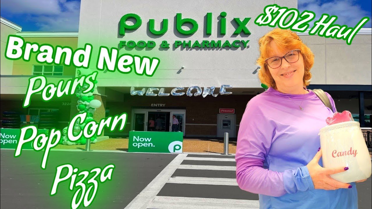 NEW Publix Pours Popcorn Pizza & More 🛒Super Market at Innovation ...