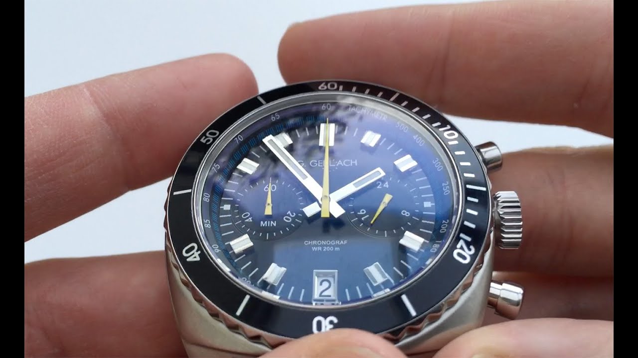 G. Gerlach Enigma Watch Review - YouTube