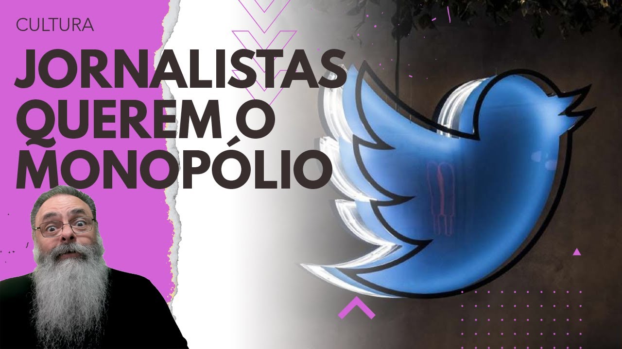 JORNALISTAS inconformados com CHECAGEM NEUTRA do TWITTER porque QUEREM ...