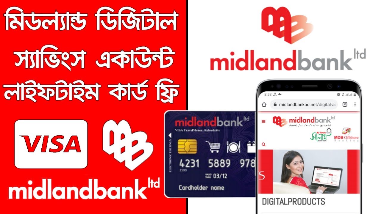 How to Create Midland Bank Digital Savings Account || MDB Digital ...