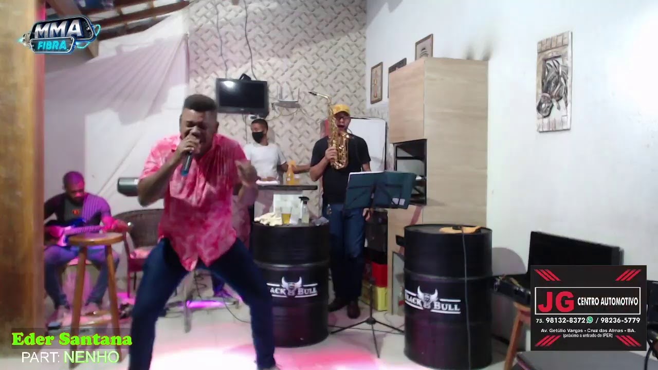 LIVE EDER SANTANA Part: NENHO - YouTube