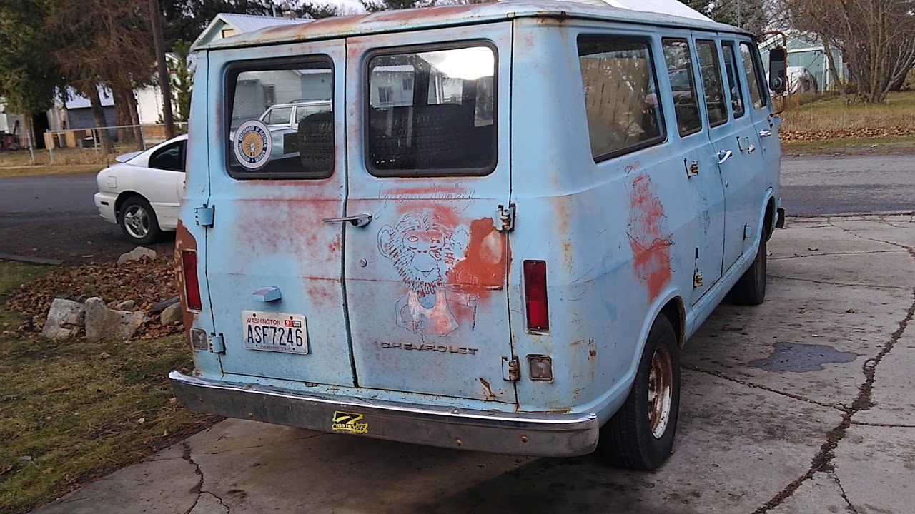 1967 Chevy Sportvan Project: First Look - YouTube