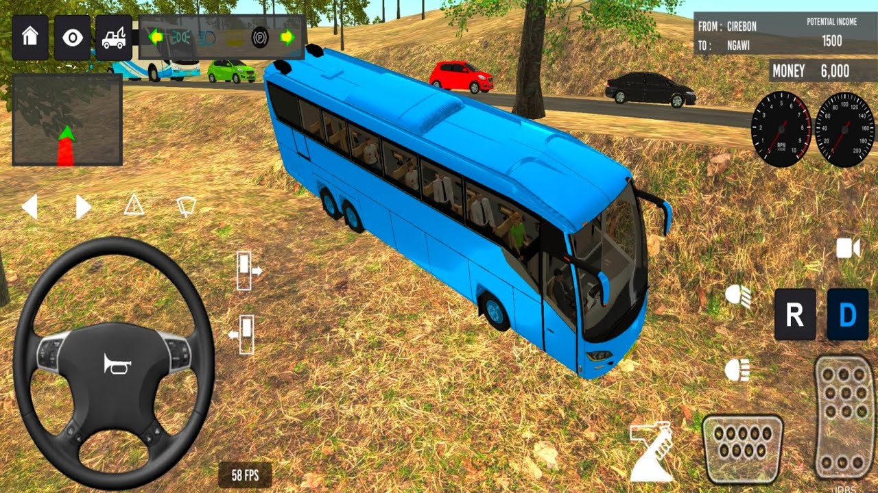 Bus Game Indonesia || Bus Gadi Game || Bus Gameplay || Bus Game Video ...