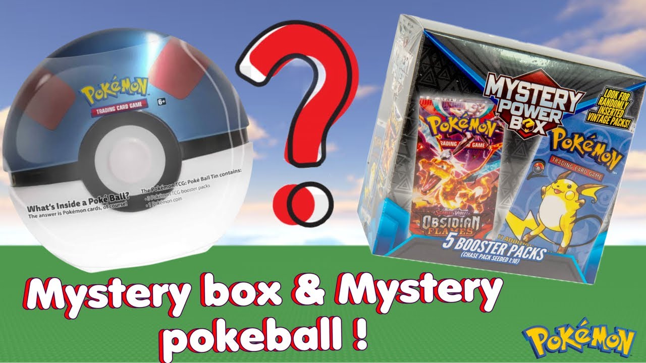 Opening a Pokémon Mystery Power Box from Walmart – 5 Booster Packs + 1 ...