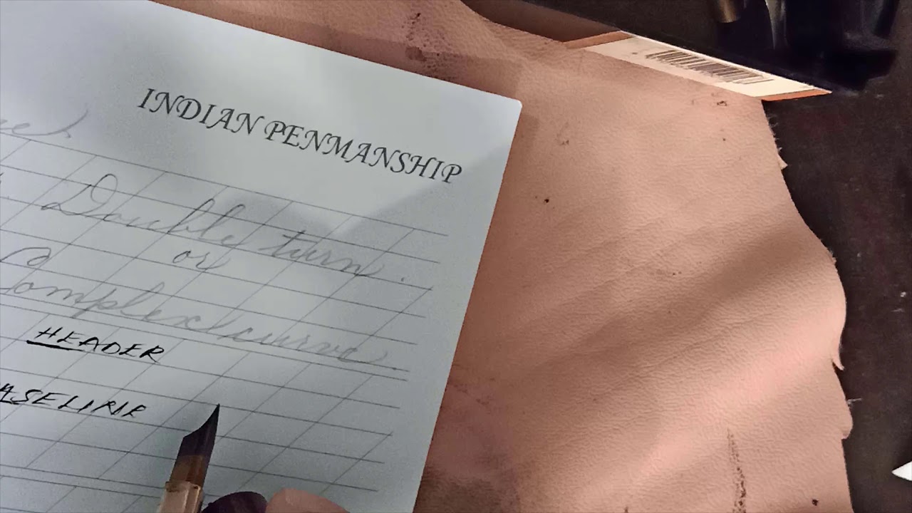 Exemplars of Engrosser's script by Syed's Calligraphy - YouTube