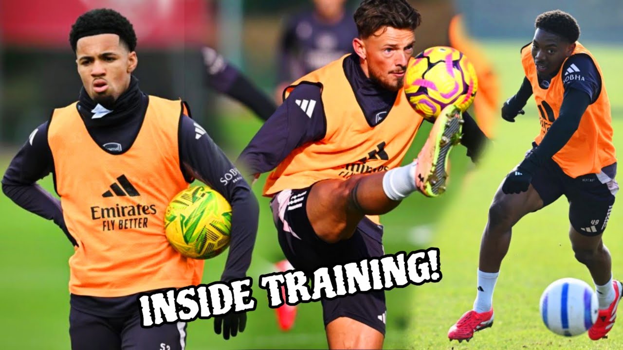 ARSENAL TRAINING TODAY! | PSV preparation begins! - YouTube