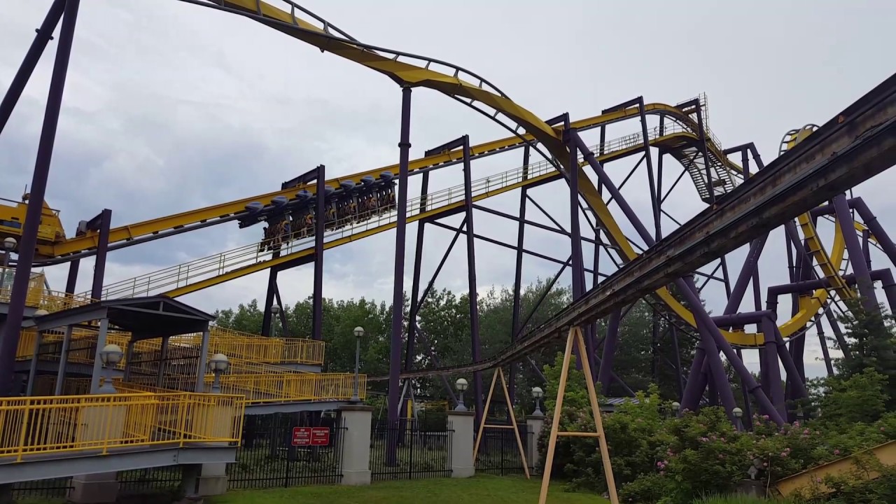 Our Very first roller coaster ride - YouTube