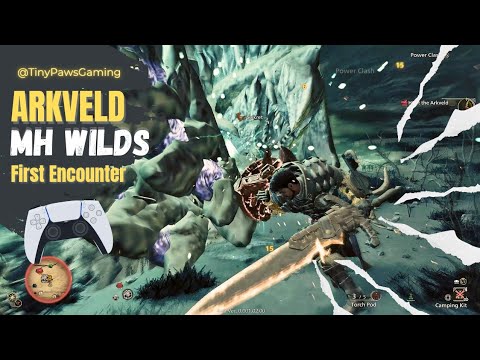 Monster Hunter Wilds OBT2 Arkveld First Encounter - YouTube