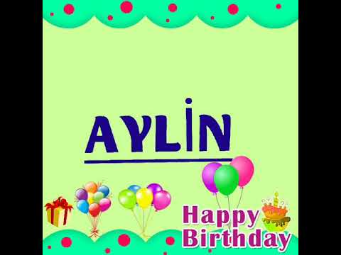Aylin ad günün mübarək olsun 🎁