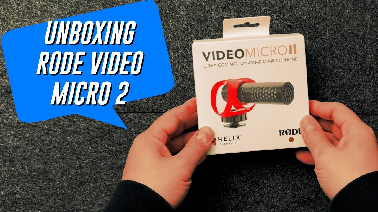 UNBOXING Rode Video Micro 2 - YouTube