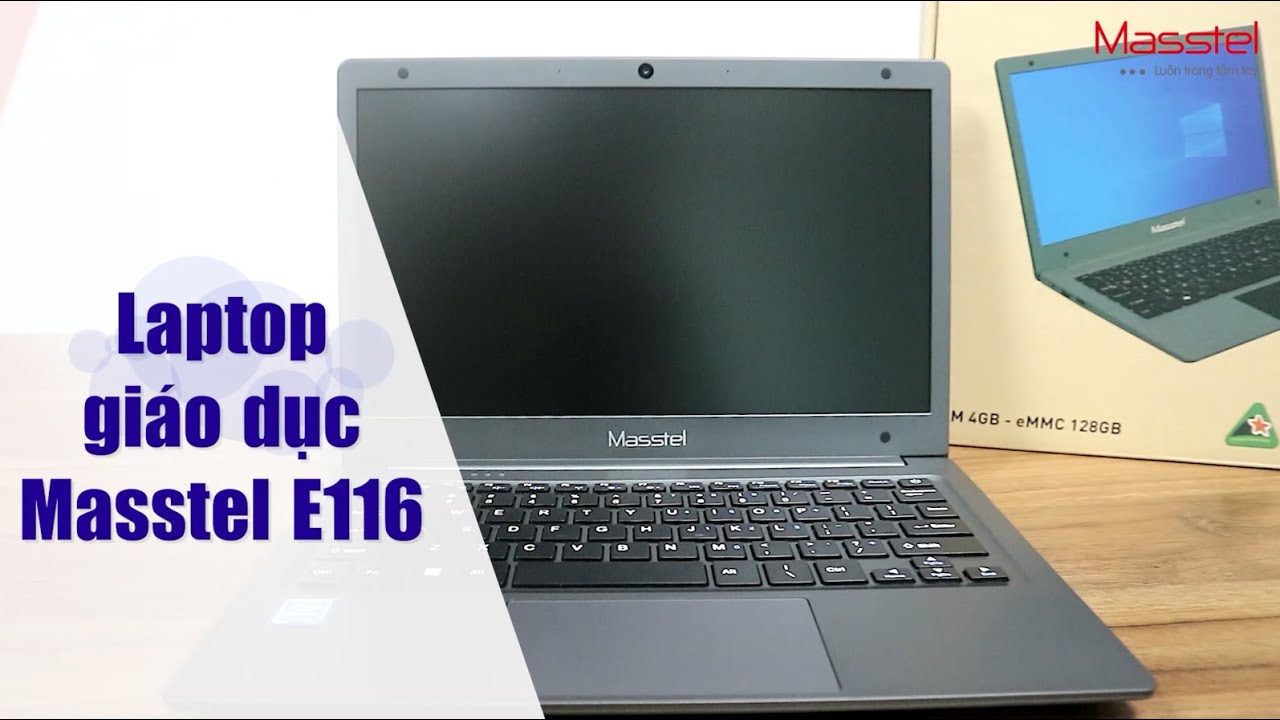 Giới thiệu laptop Masstel E116 - YouTube