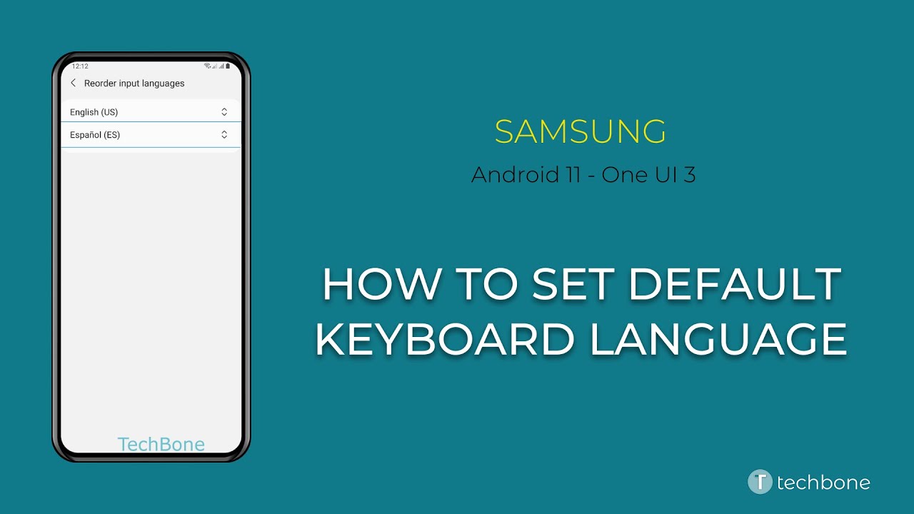 How To Set Default Keyboard Language Samsung Android 11 One UI 3 How To Set Default Keyboard Language Samsung Android 11 One UI 3