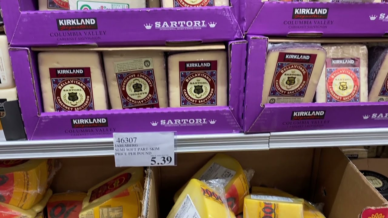 Costco Cheese Selection - YouTube
