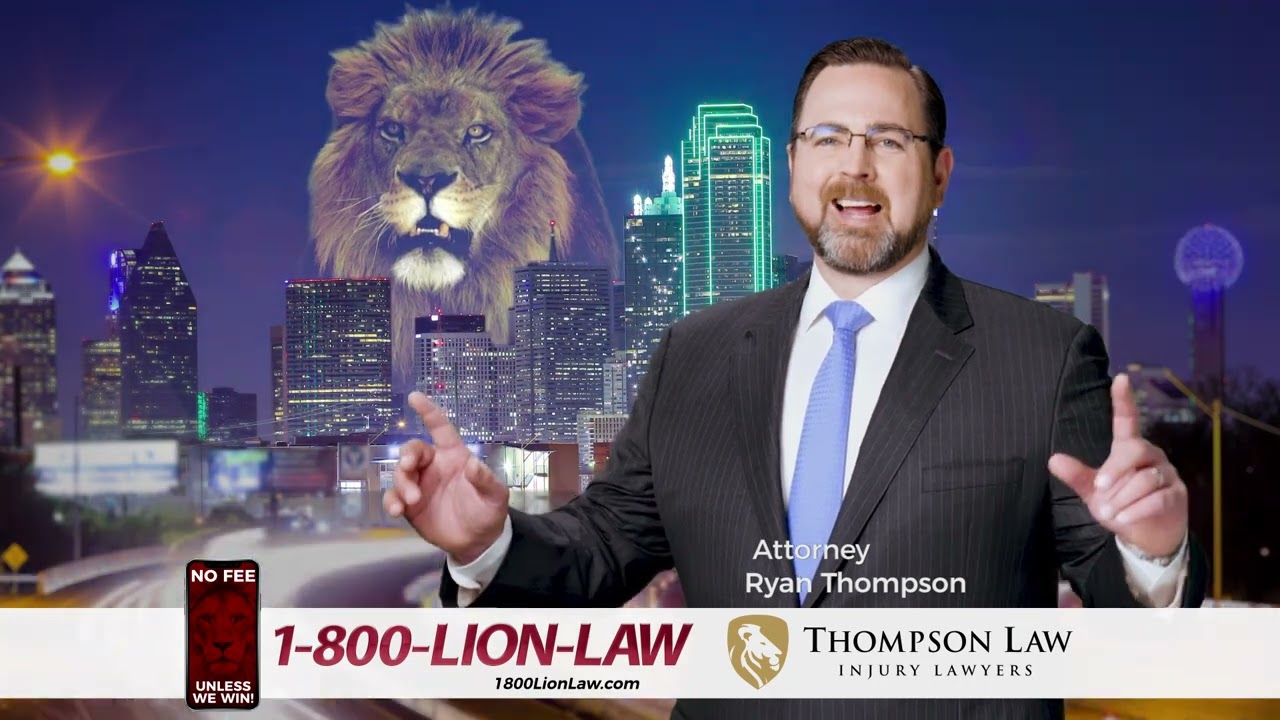 Ryan The Lion | Injury Lawyer | Thompson Law | FREE CONSULT - YouTube