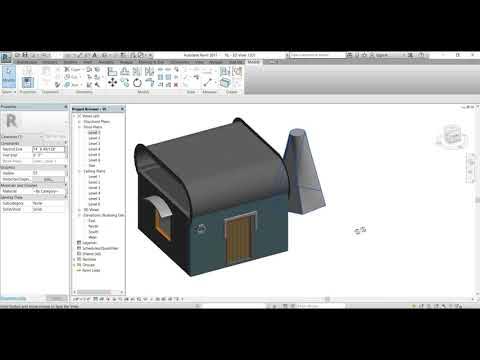 How to use Model-in-place command in Revit?Extrude, Blend, Revolve ...