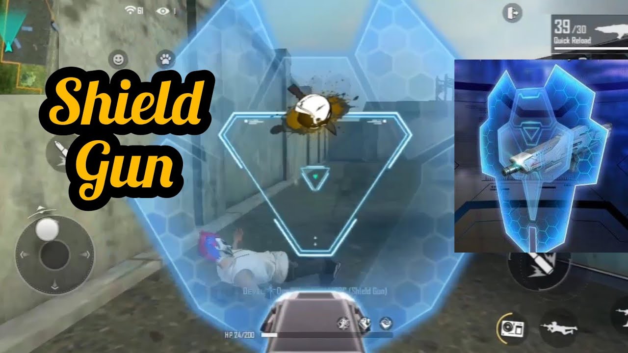 New Shield Gun in Freefire || Garena Free Fire || Gaming is Business ...