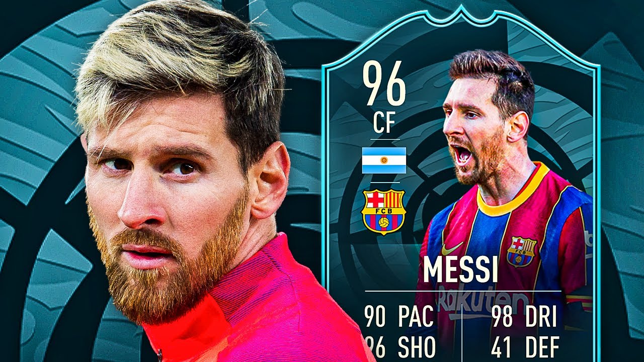 BEST FINESSE SHOT IN THE GAME! 🐐 96 POTM MESSI PLAYER REVIEW! - FIFA 21 ...