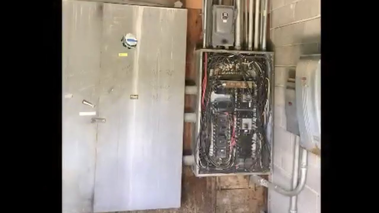 Shopping Center 600 amp Electrical Meter Room Upgraded to Code | New ...