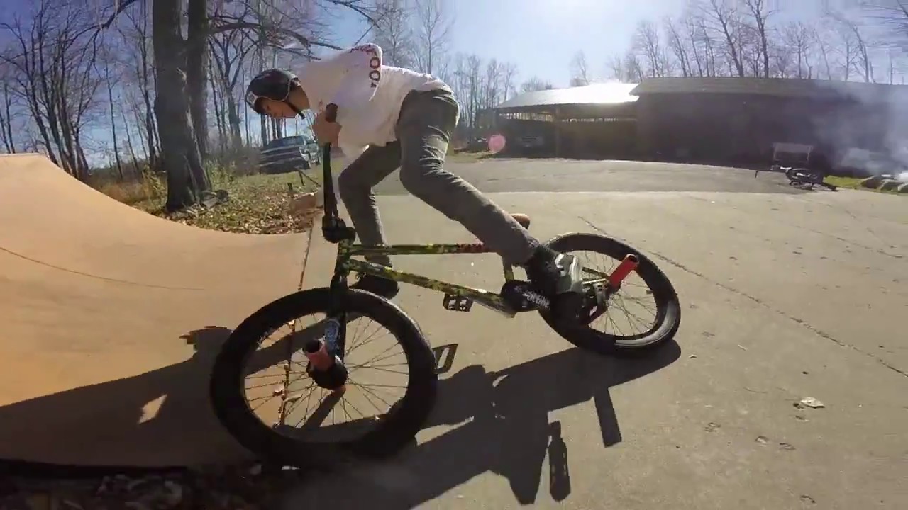 BMX ROOF DROP! - YouTube