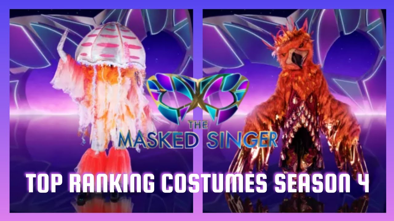 Top Ranking Costumes of Season 4 | THE MASKED SINGER UK - YouTube