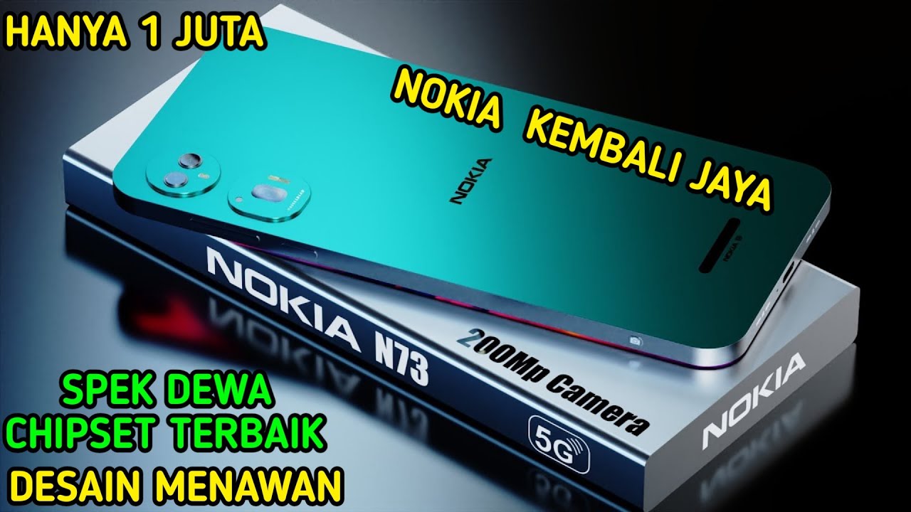 HANYA 1JUTAA,,CHIPSET TERBAIK,,DESAIN MENAWAN,,AMOLED,.NOKIA 1 JUTAAN ...