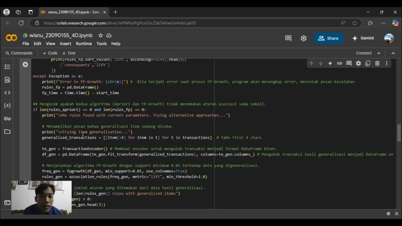 Analisis Market Basket dengan Apriori & FP-Growth Python (Retail DataSet) - YouTube