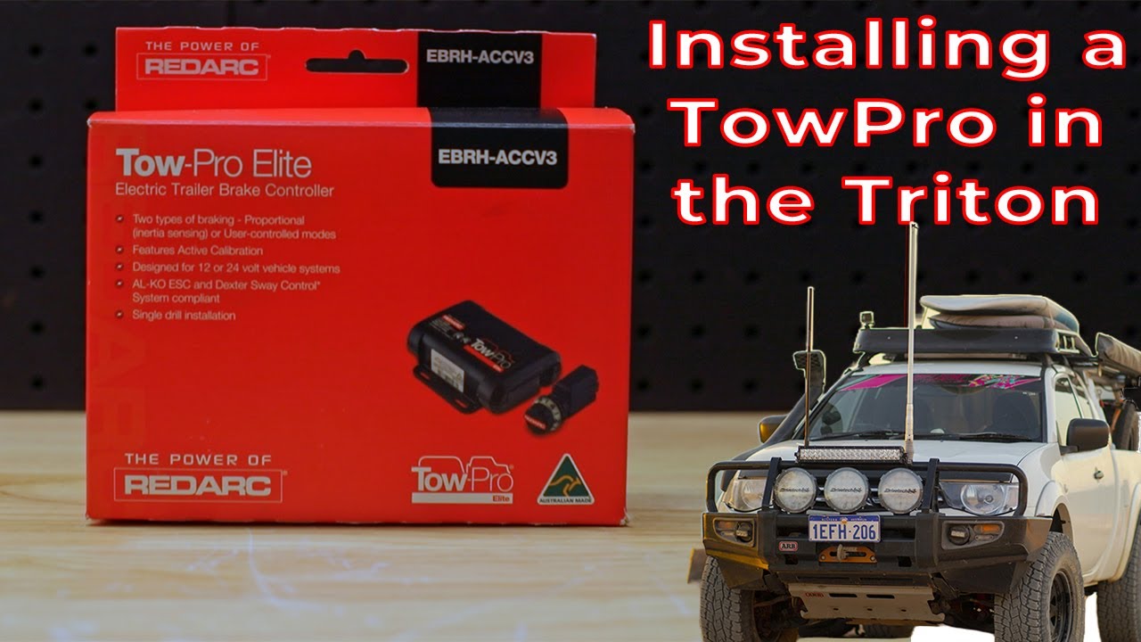 DIY Install REDARC TOW-PRO ELITE V3 ELECTRIC BRAKE CONTROLLER ...