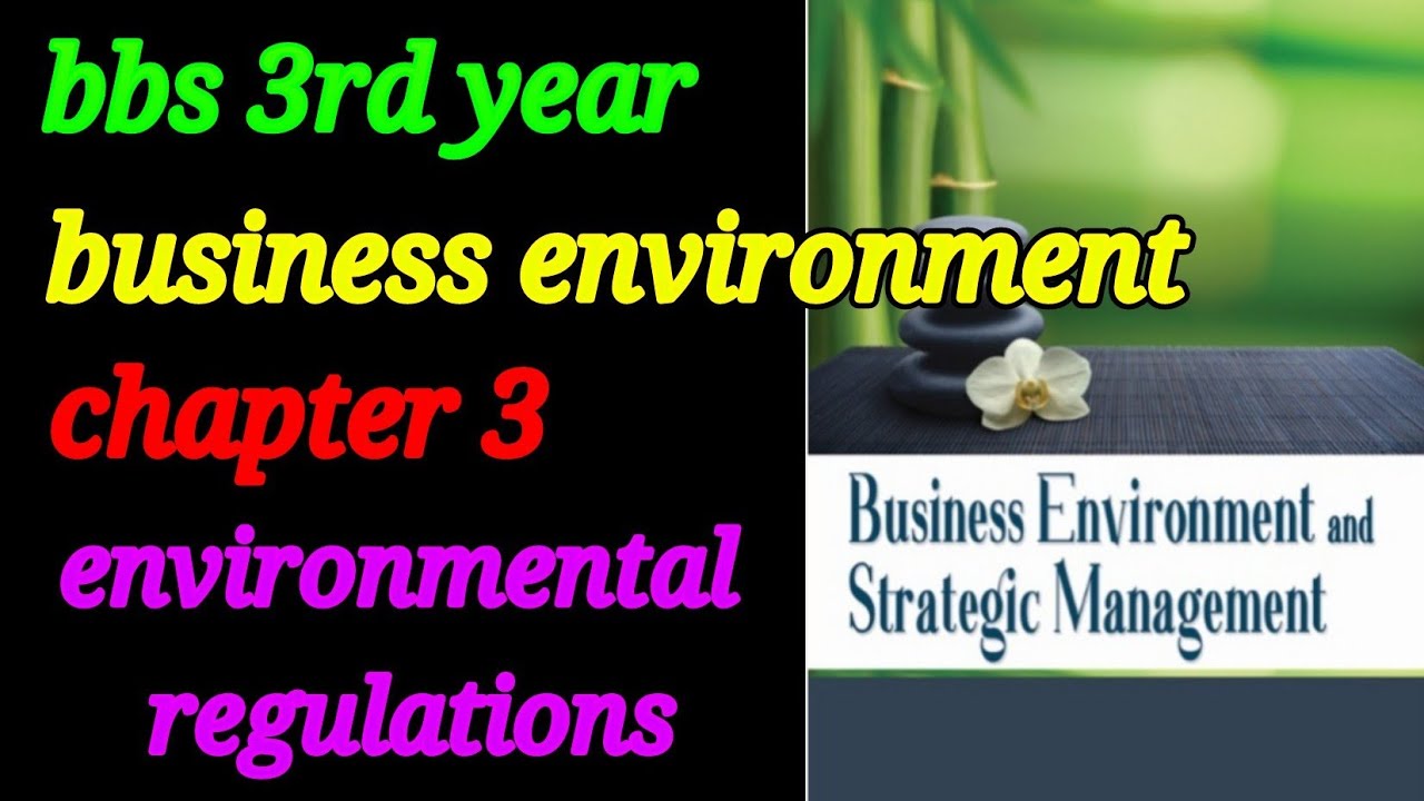 bbs 3rd year business environment chapter 3 | bbs 3rd year ...