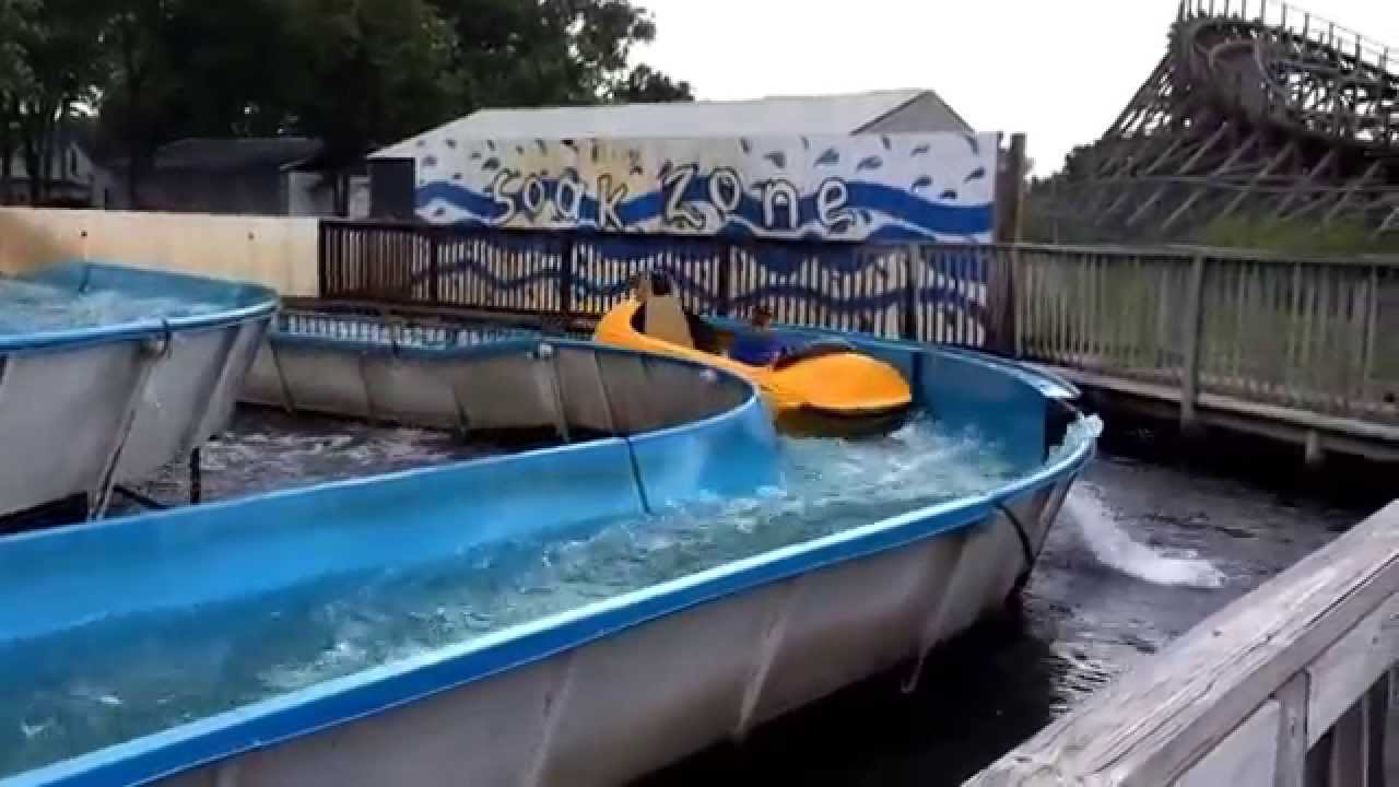 Josh on water ride at Beech Bend July 2015 - YouTube