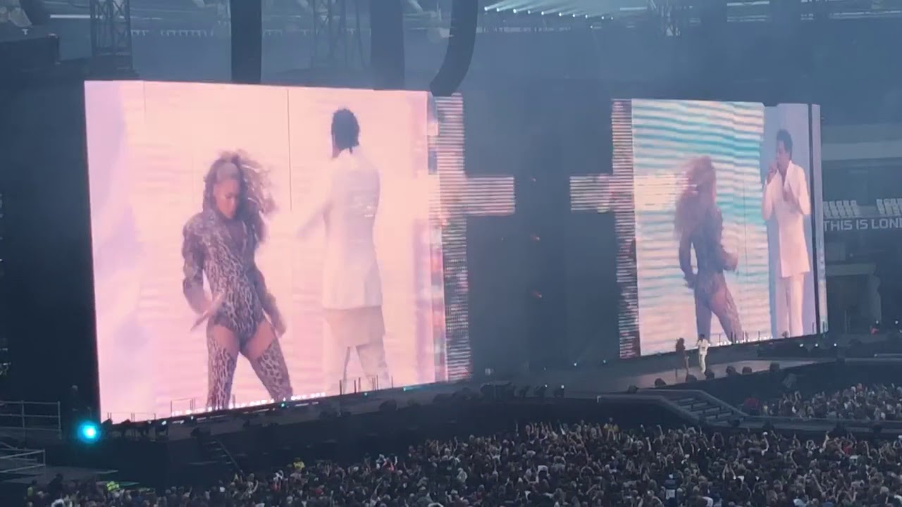 ON THE RUN 2 TOUR LONDON / Beyoncé & Jay-Z [holy grail] London stadium ...