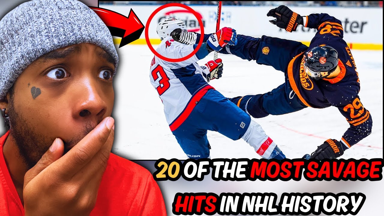 20 of the Most Savage Hits in NHL History - YouTube