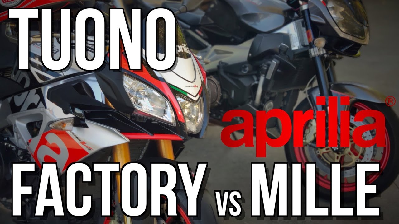 Aprilia TUONO Factory Vs. TUONO Mille - YouTube