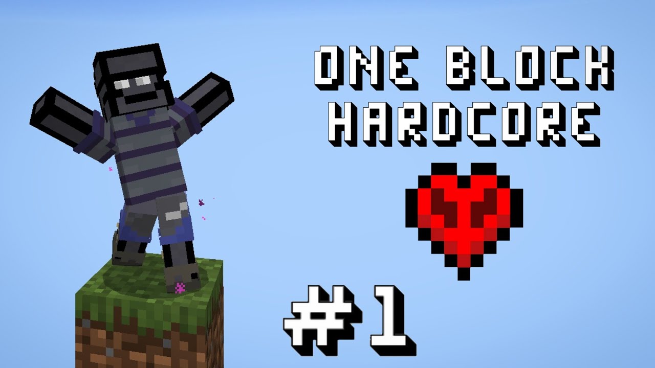 ONE BLOCK HARDCORE #1 | ¡EMPEZAMOS! | MINECRAFT BEDROCK - YouTube