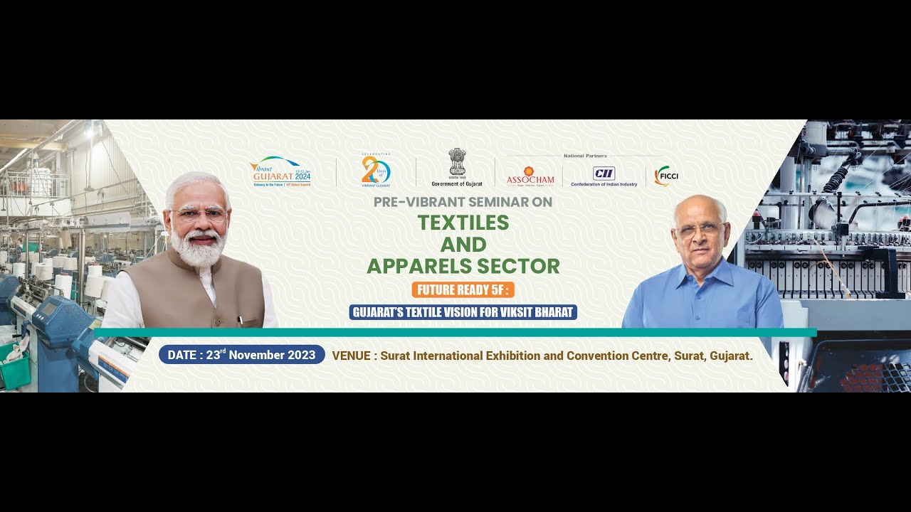 Live - The Pre-Vibrant Gujarat event, Future Ready 5F: Gujarat’s ...