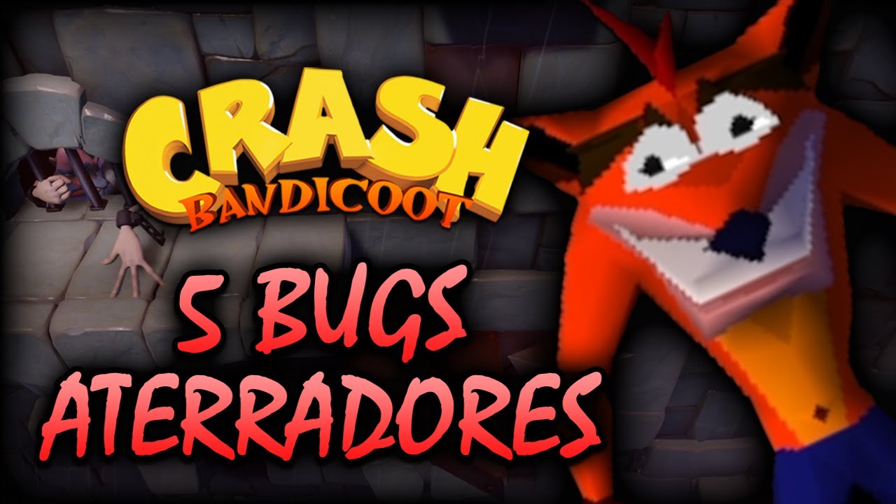 5 Bugs Extrañamente Aterradores de Crash Bandicoot - YouTube